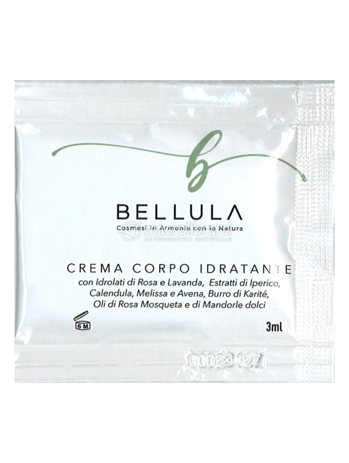 BELLULA - Crema Corpo Idratante di Campioni Omaggio Materviva ...