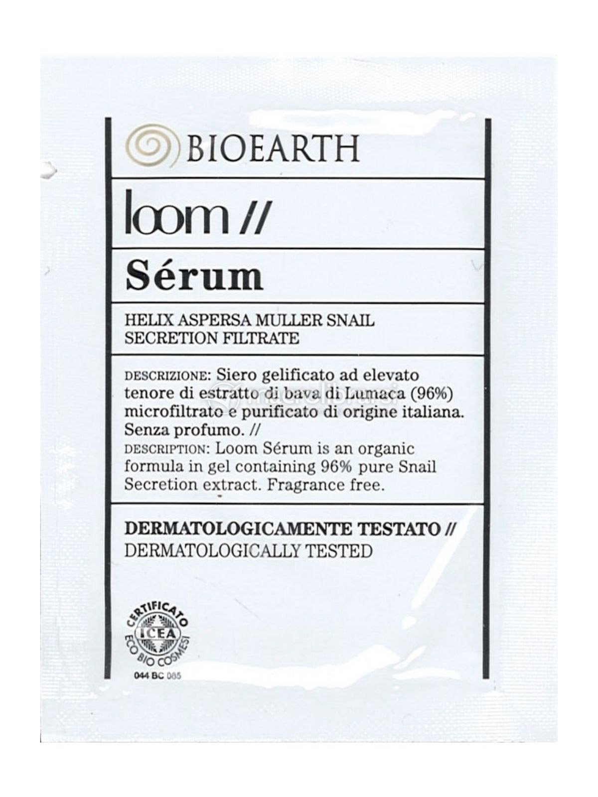 BIOEARTH - Loom Sérum di Campioni Omaggio Bioearth - Macrolibrarsi.it