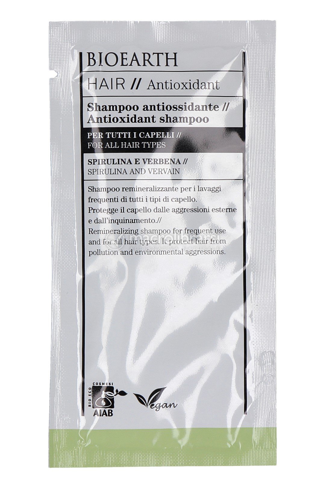 BIOEARTH - Shampoo Antiossidante - Spirulina e Verbena di Campioni ...