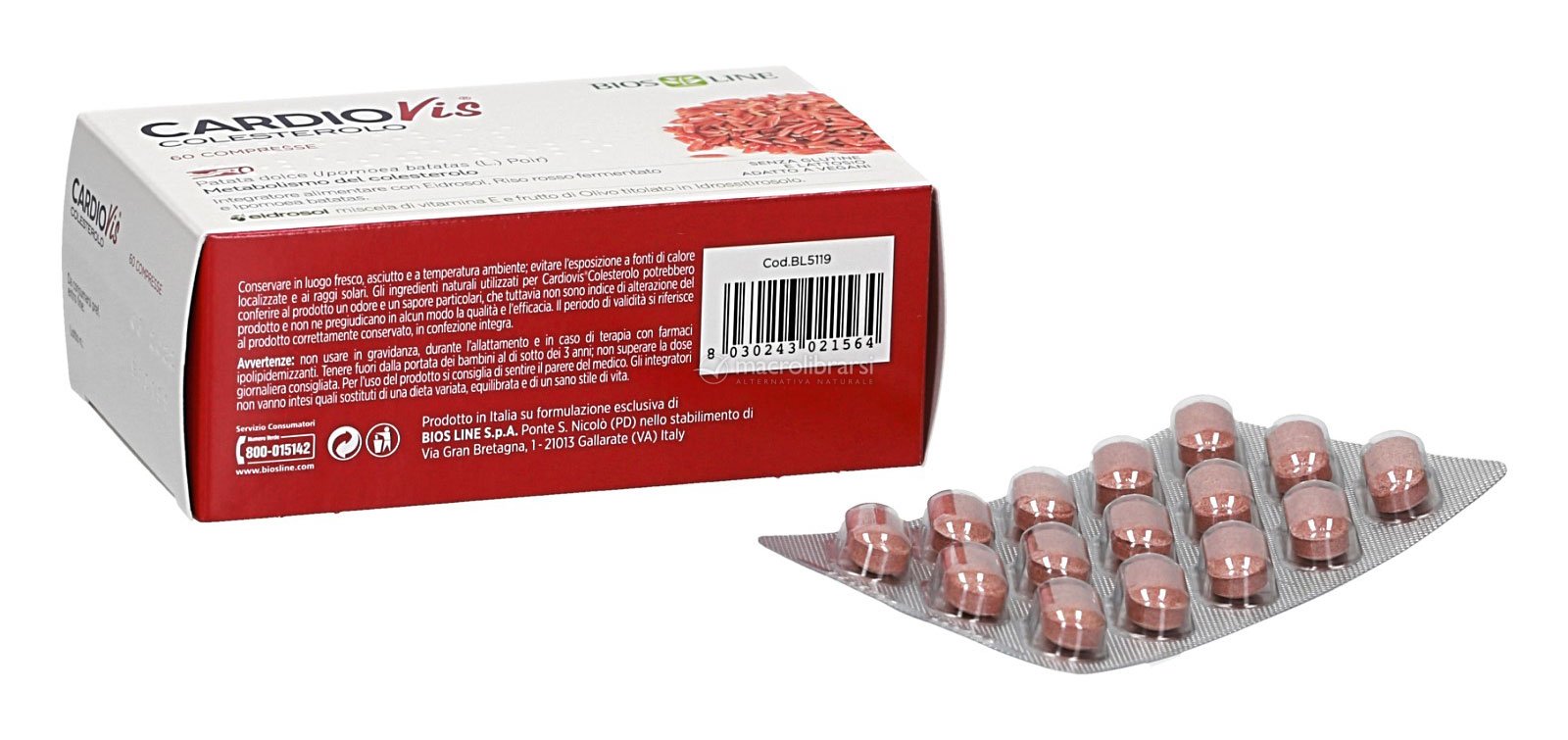 Cardiovis Colesterolo - Capsule Vegetali di Bios Line