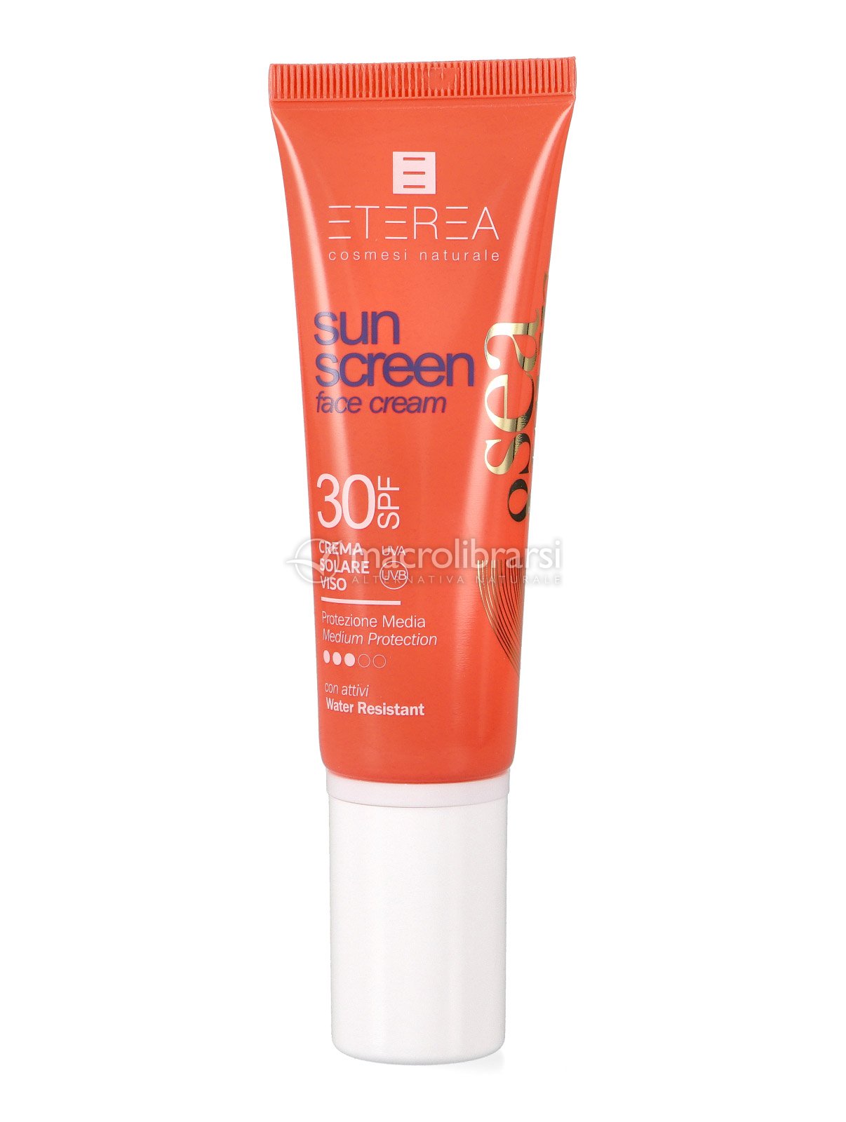 Sun Screen Face Cream - Crema Solare Viso di Eterea - Macrolibrarsi.it