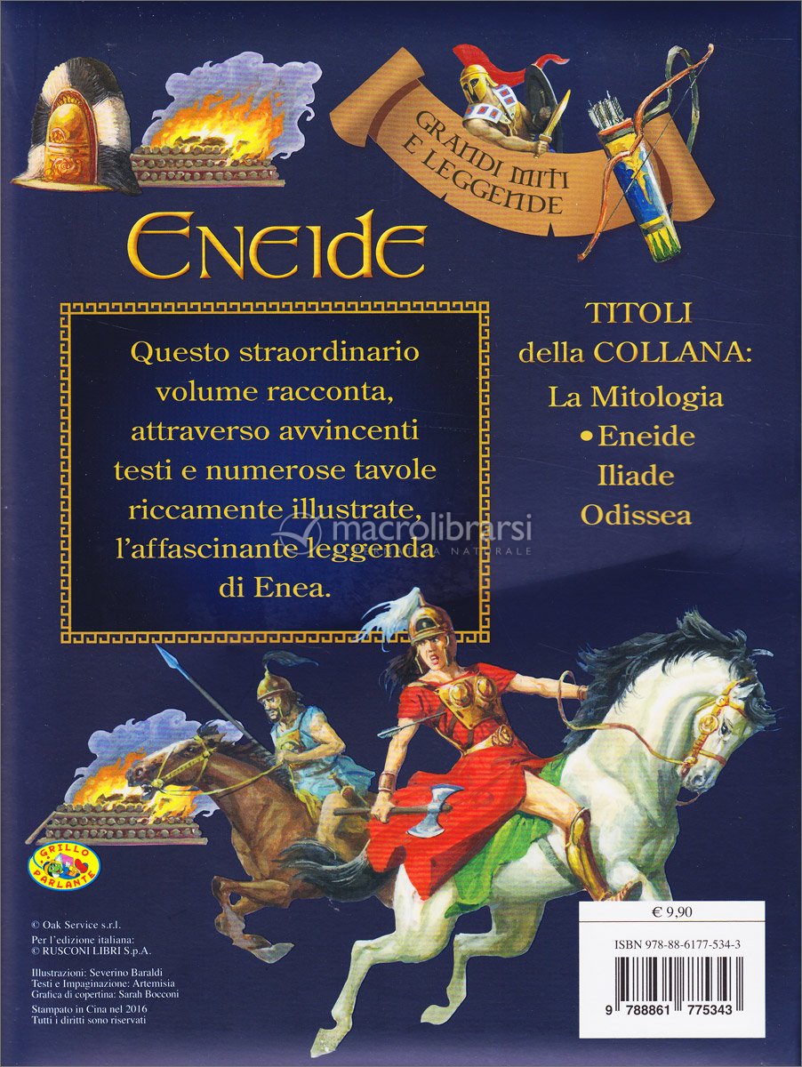 Eneide - Un Viaggio per Conoscere la Leggendaria Storia di Enea — Libro Eneide - Un Viaggio per Conoscere la Leggendaria Storia di Enea — Libro