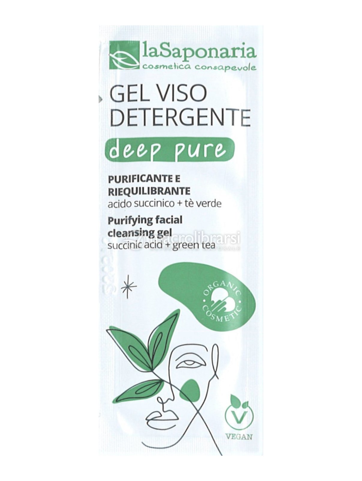 LA SAPONARIA - Gel Viso Detergente Deep Pure di Campioni Omaggio La ...
