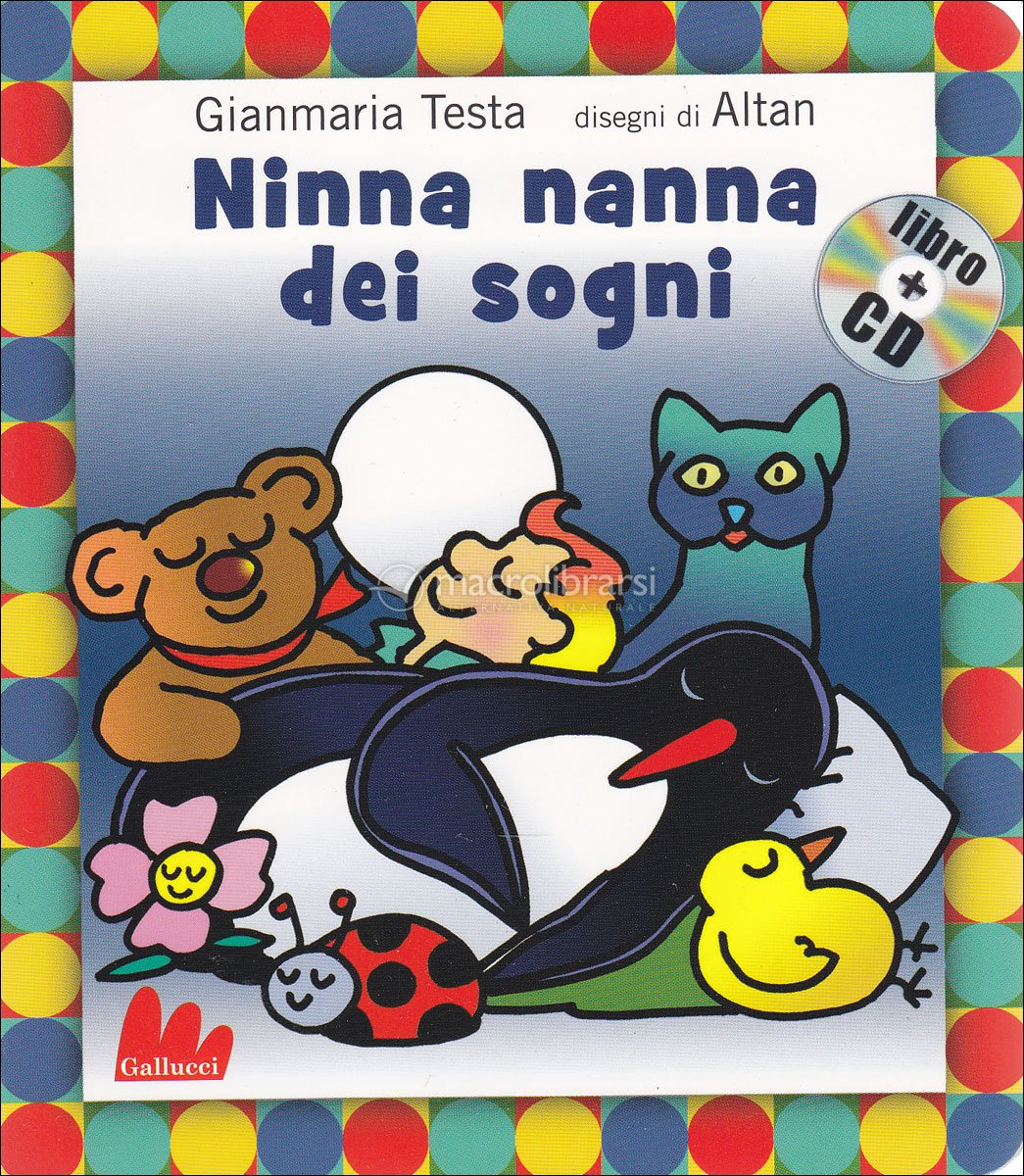 Ninna Nanna dei Sogni + CD - Libro - Gianmaria Testa, Altan (Francesco ...