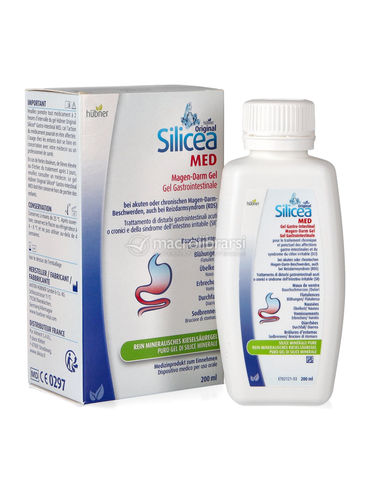 Original Silicea Med Gel Gastrointestinale di Hubner - Macrolibrarsi.it