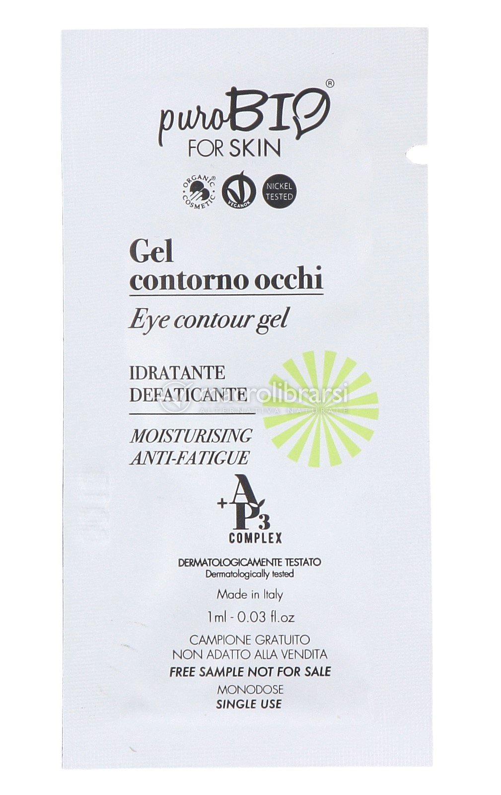 PUROBIO - Gel Contorno Occhi Idratante Defaticante di Campioni Omaggio ...