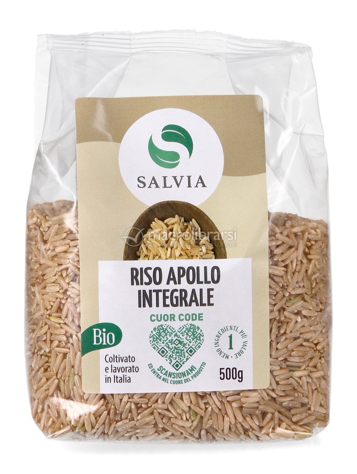 Riso Apollo Bio - Integrale di Salvia - Macrolibrarsi.it