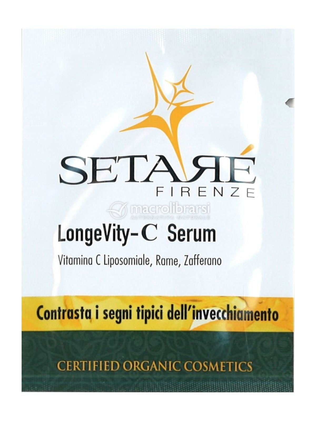 SETARÈ - Longevity-C Serum di Campioni Omaggio Setarè - Macrolibrarsi.it