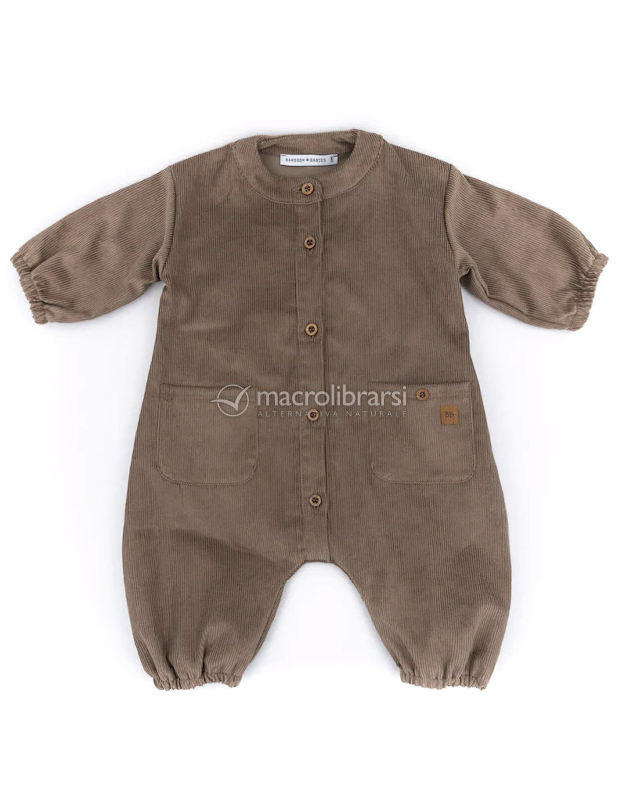 Tuta Bomber Bimbo in Velluto - Sabbia di Bamboom - Macrolibrarsi.it