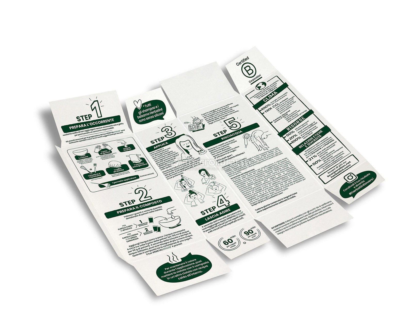 Vegetal Color - Colorante Naturale per capelli di Herbatint ...