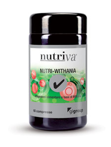 Nutri-Withania - Integratore in Compresse di Nutriva - Macrolibrarsi.it